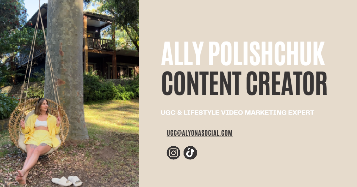 UGC with Ally : Travel Portfolio